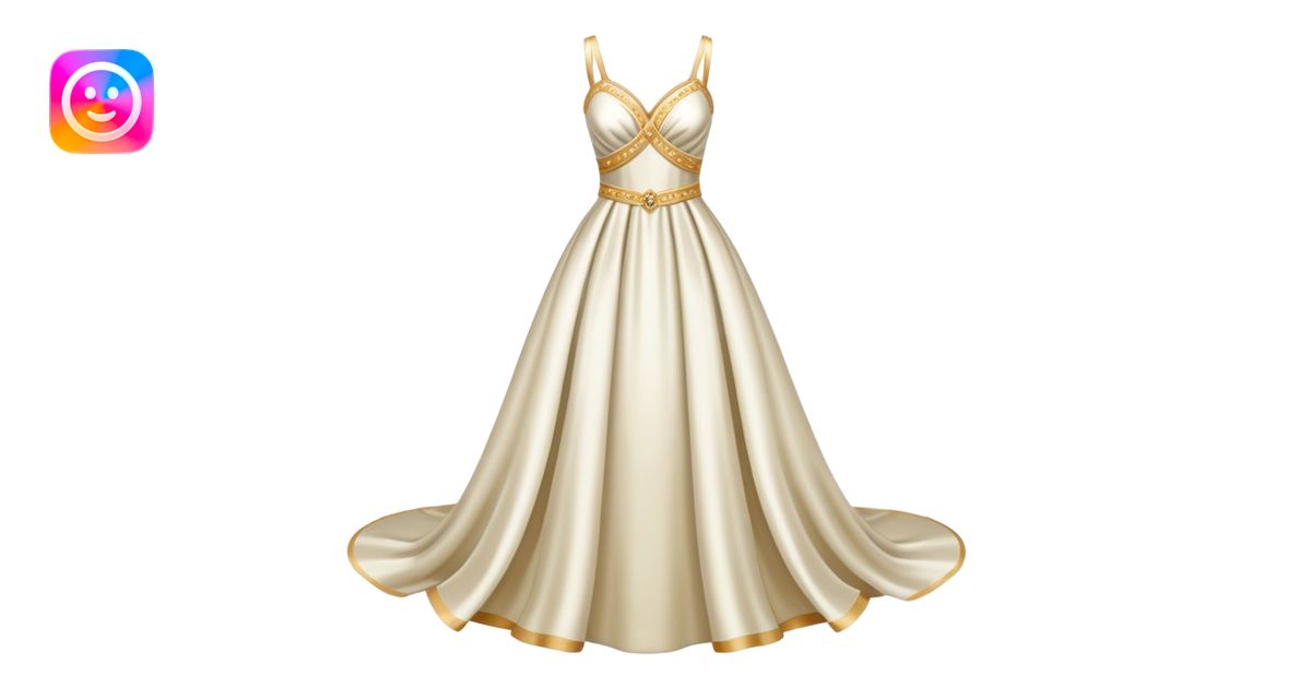 luxury dress iconic emoji | AI Emoji Generator