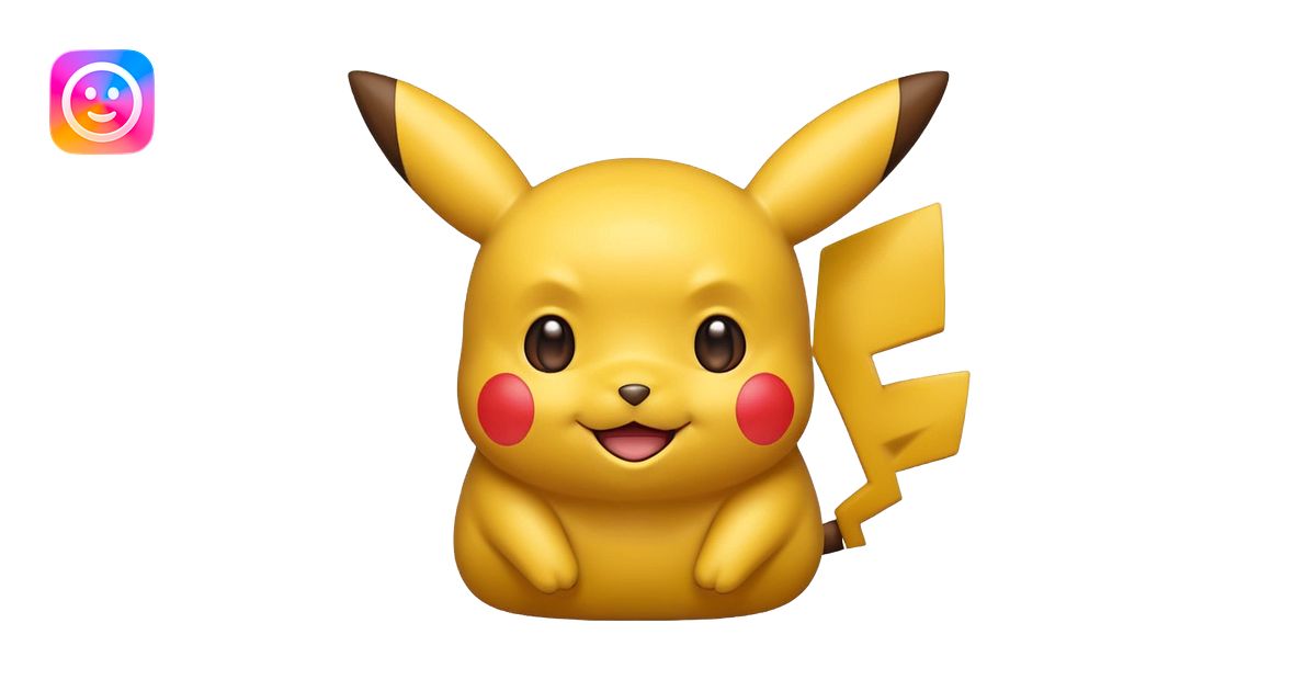 Necesito un emoji que represente a un pokemón emoji | AI Emoji Generator