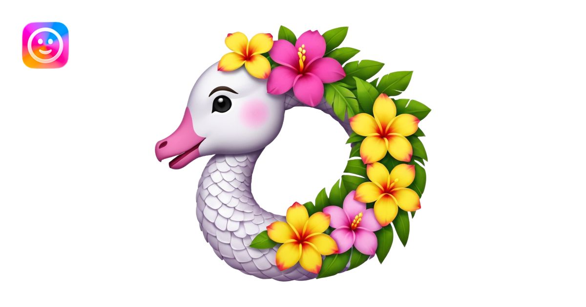 hawaiian haku emoji | AI Emoji Generator