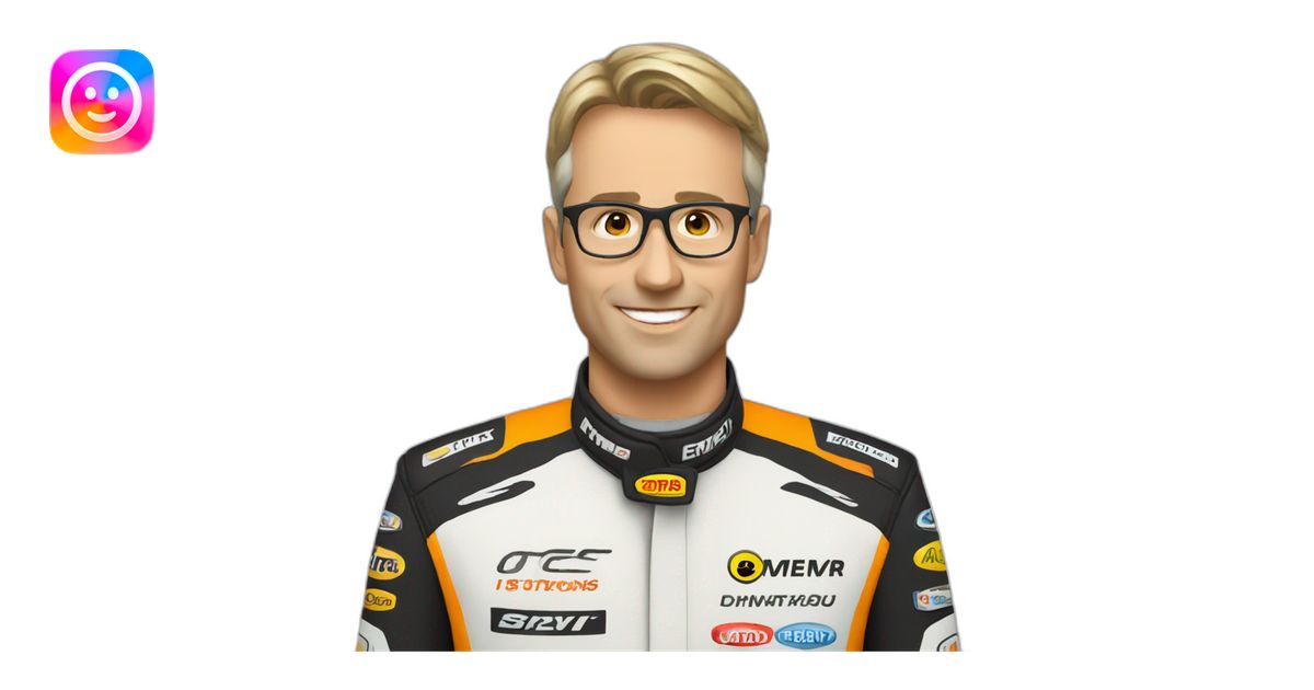 Motorsport Moderator emoji | AI Emoji Generator