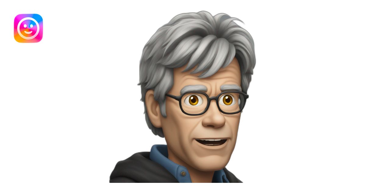 Stephen King emoji | AI Emoji Generator
