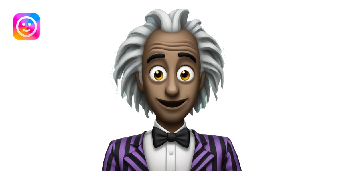 beetlejuice emoji | AI Emoji Generator