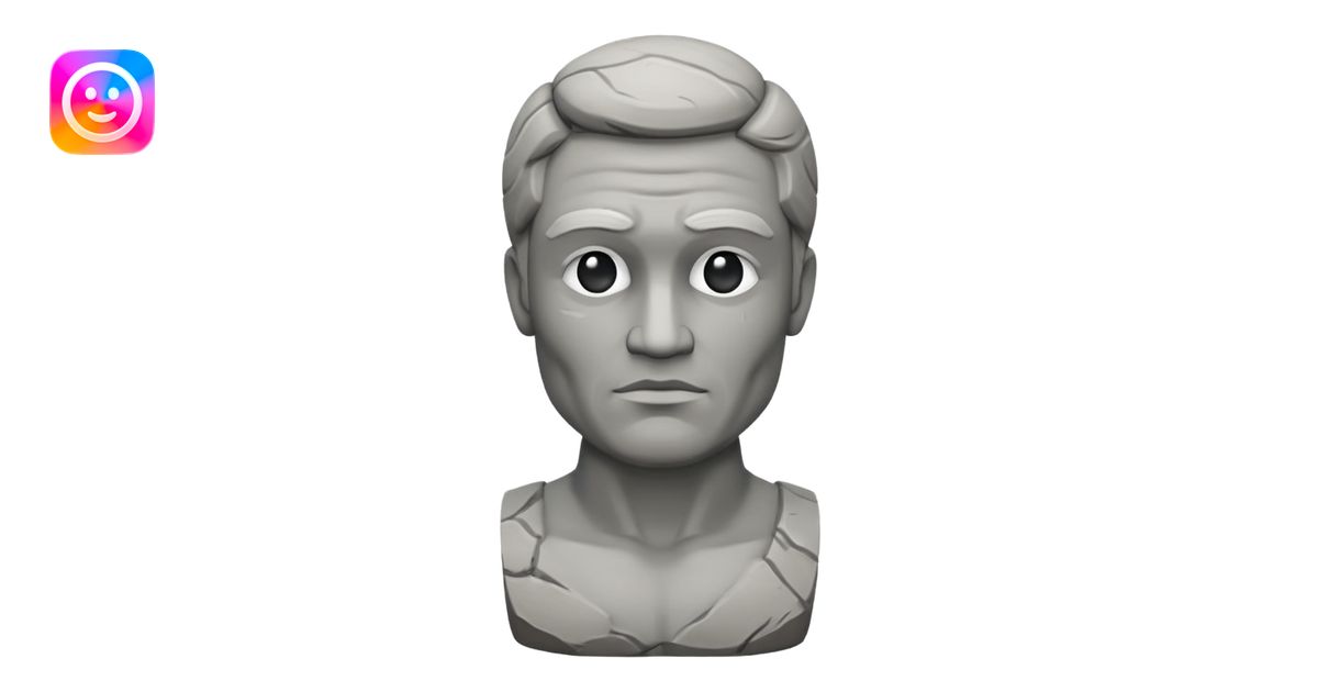 stone man emoji | AI Emoji Generator