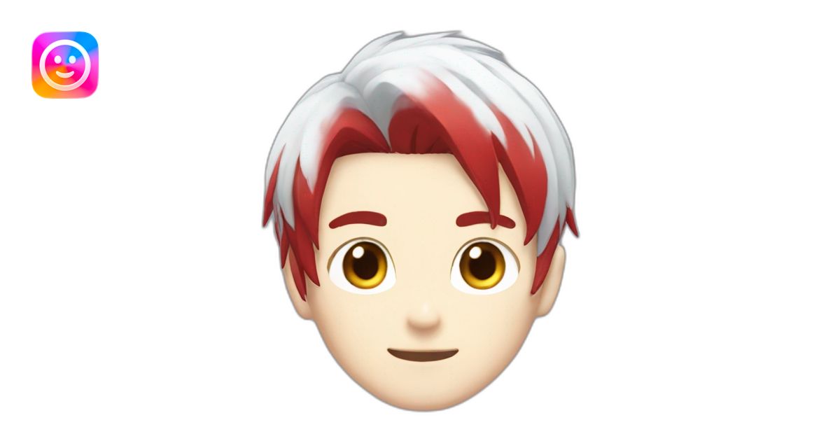 Shoto todoroki emoji | AI Emoji Generator