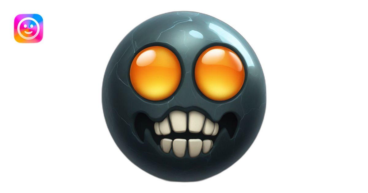 3d sphere with a cartoon saluting obsidian Skeleton Horse skin texture ...