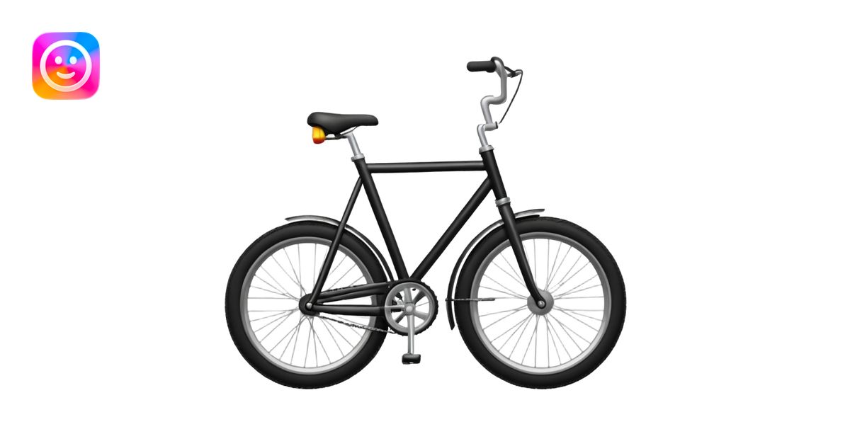 Bicycle emoji | AI Emoji Generator