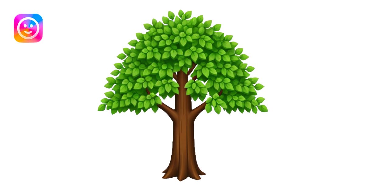 pixel art tree emoji | AI Emoji Generator