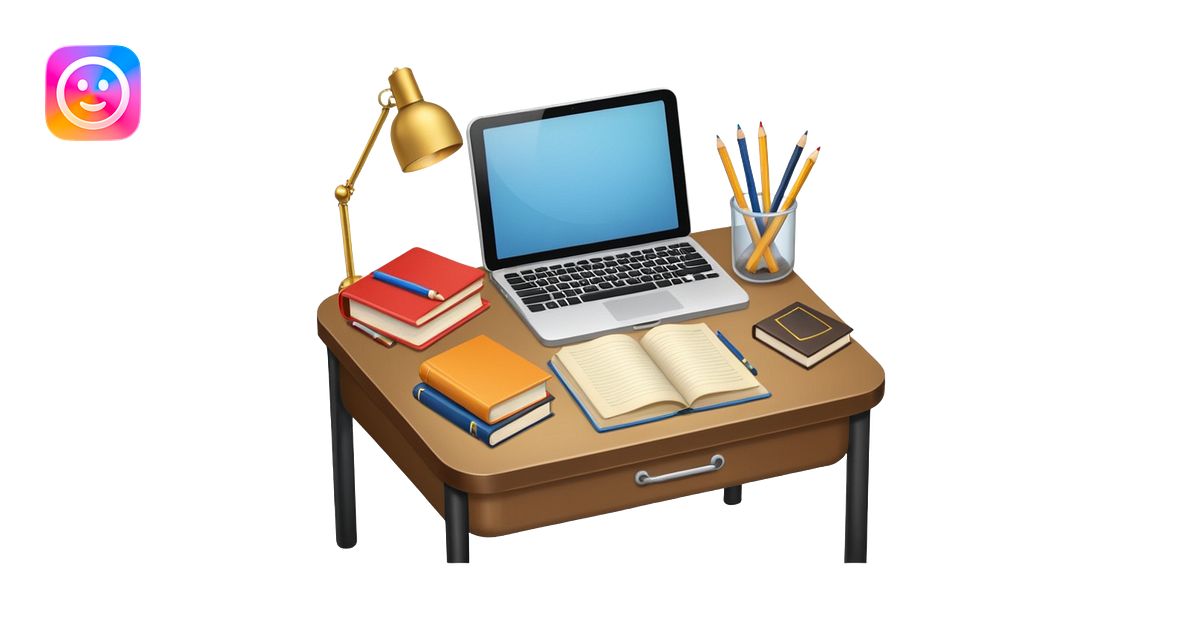 Study Room Items emoji | AI Emoji Generator