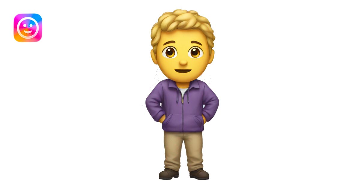 Lean emoji | AI Emoji Generator