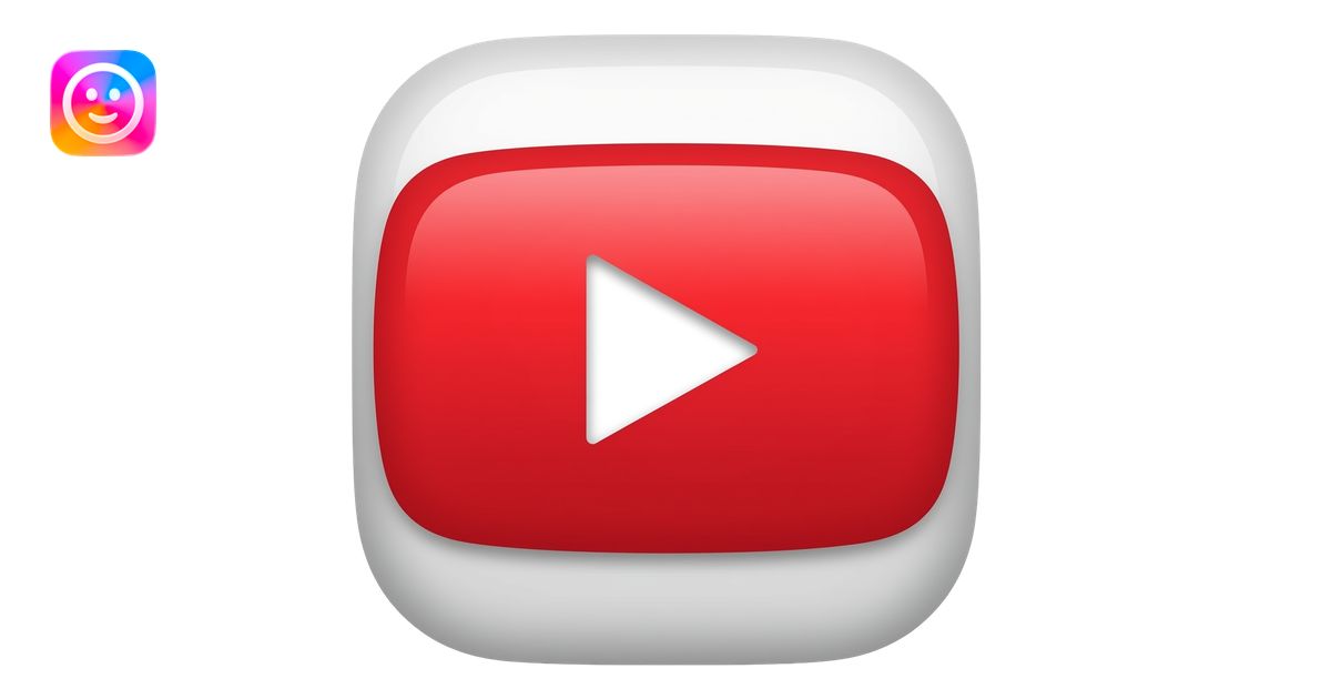 youtube logo emoji | AI Emoji Generator