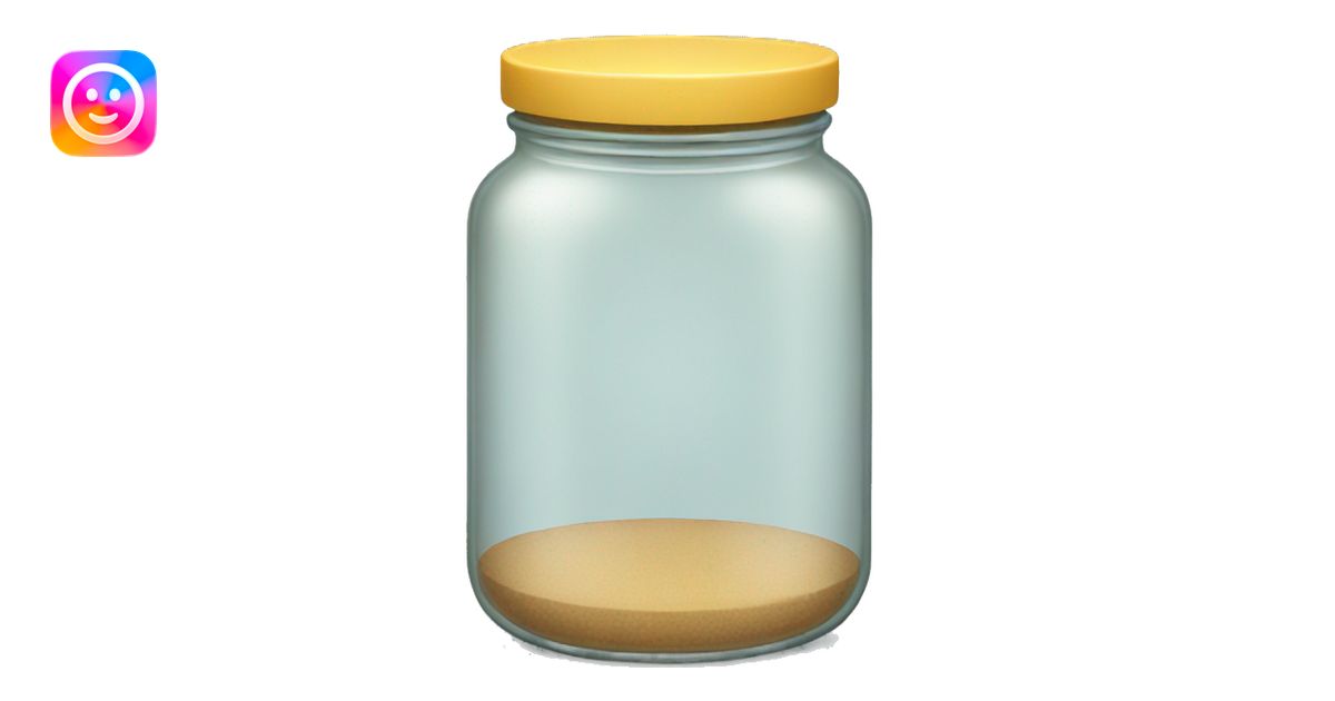 empty jar emoji | AI Emoji Generator