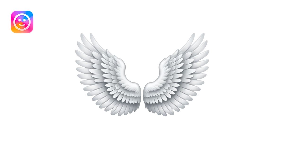 Angel Wings emoji | AI Emoji Generator