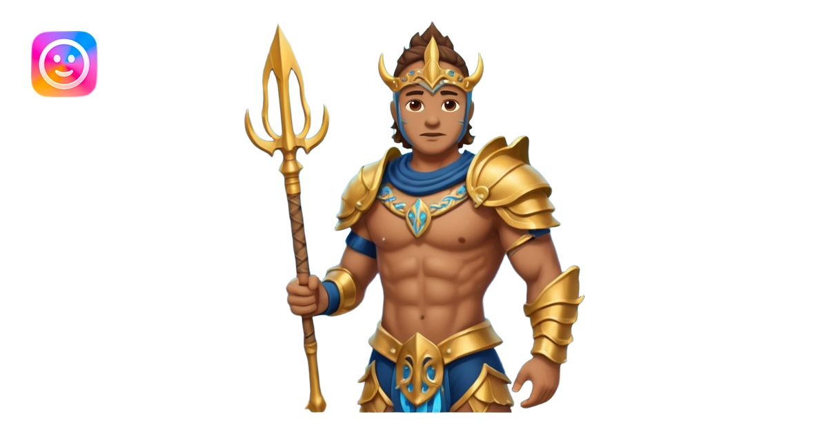 atlantis man OF THE SEA emoji | AI Emoji Generator