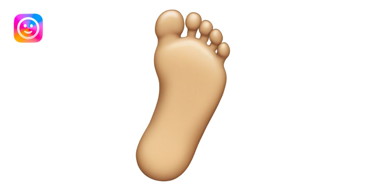 Hairy foot emoji | AI Emoji Generator
