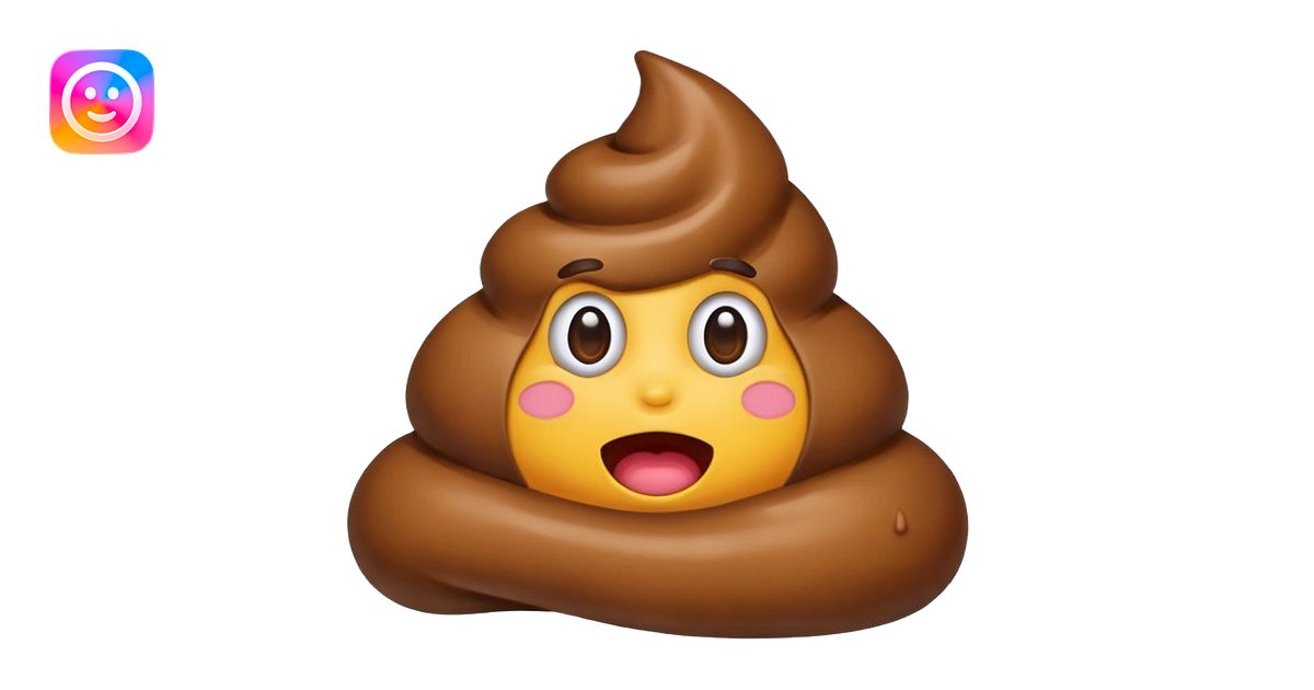 Poop emoji | AI Emoji Generator