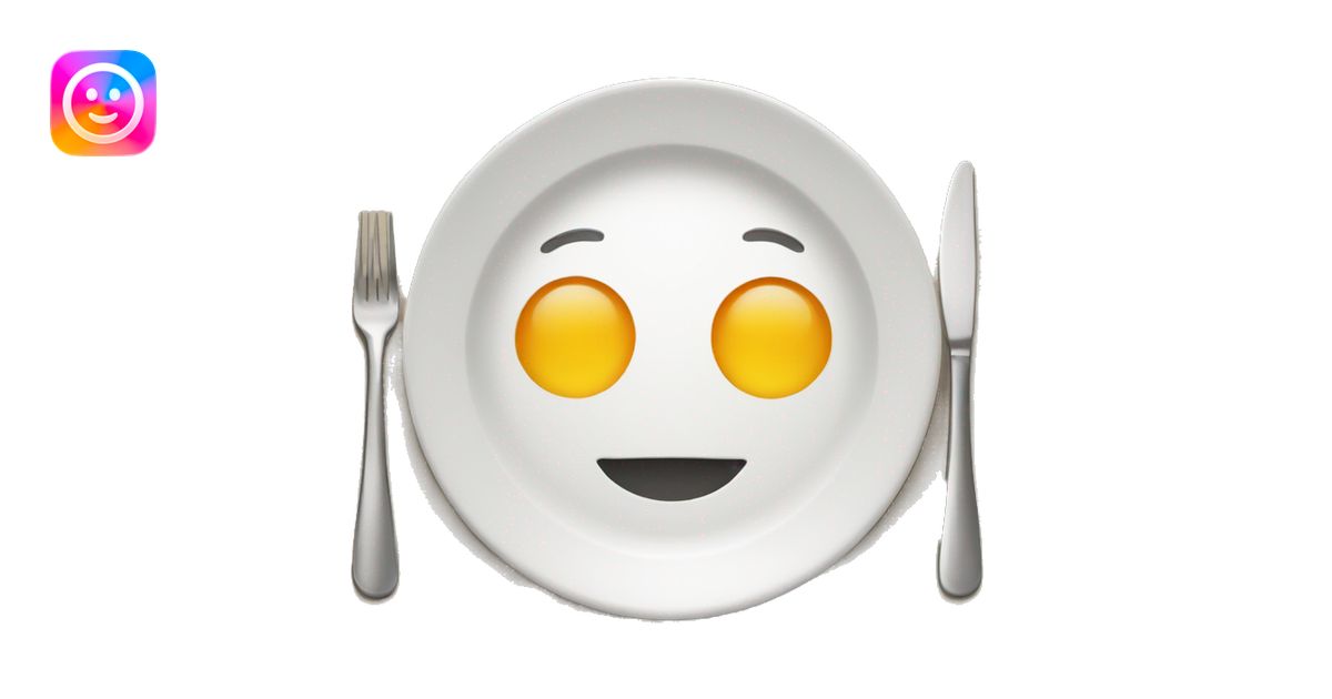 Plate emoji | AI Emoji Generator