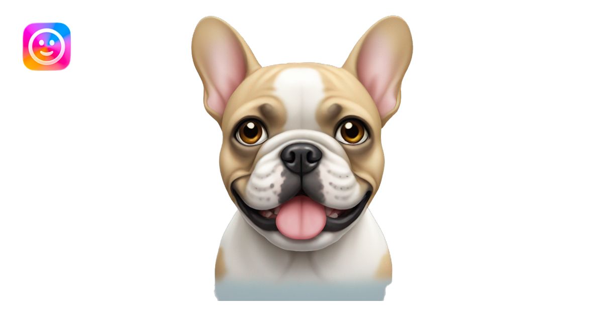 French bulldog emoji | AI Emoji Generator