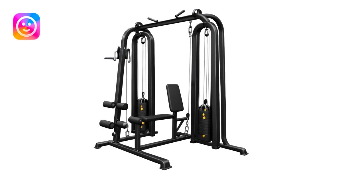 cable crossover machine emoji | AI Emoji Generator