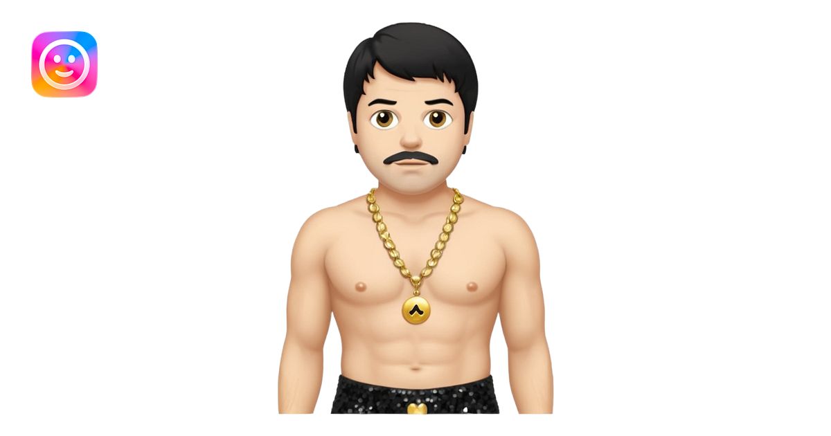 Oliver Reed with black hair, black sequin baggy pants, shirtless with ...