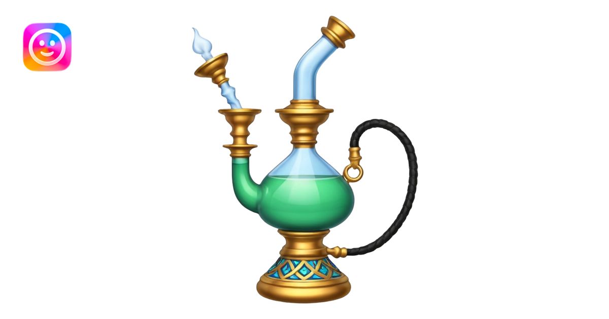 i want emogi Hookah just emoji | AI Emoji Generator