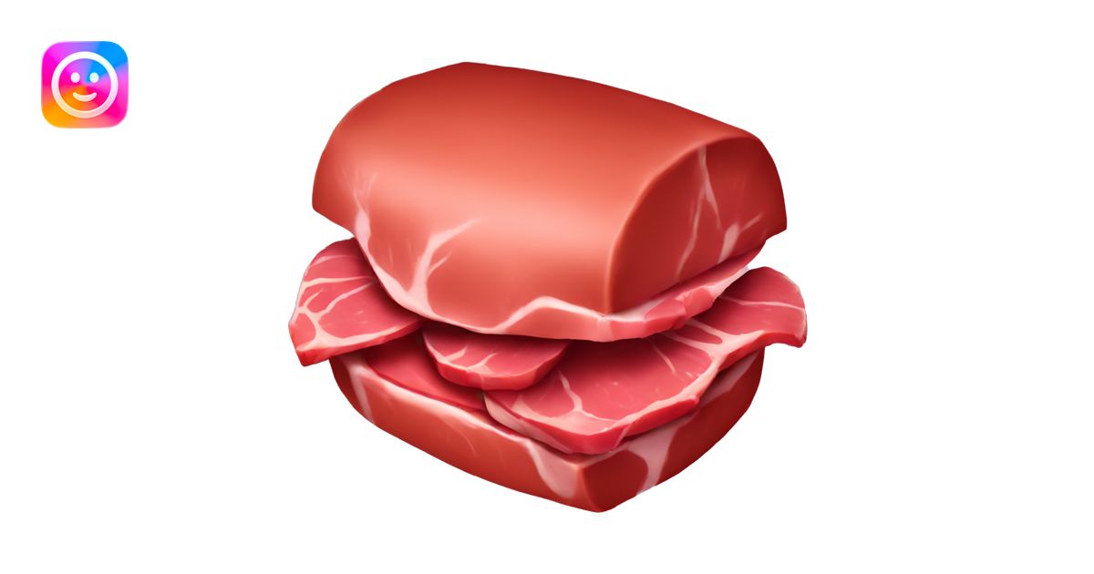 meat emoji | AI Emoji Generator