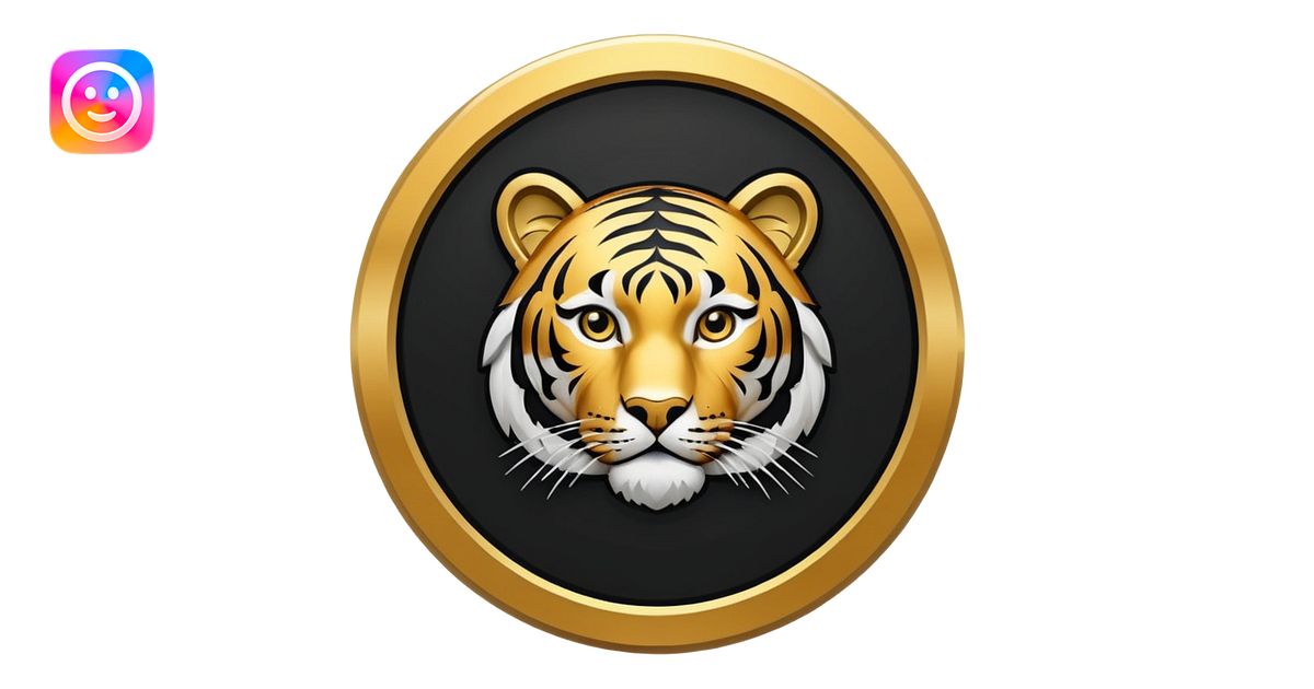 tigers woods team logo emoji | AI Emoji Generator