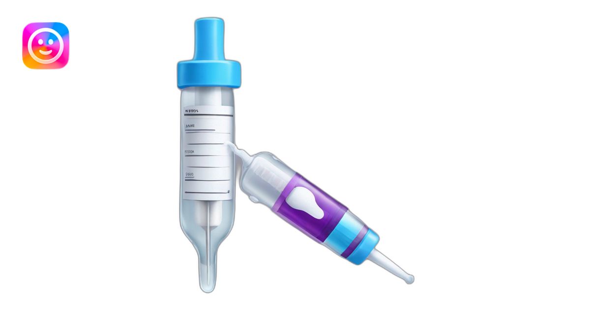 vaccine pre-filled syringe emoji | AI Emoji Generator