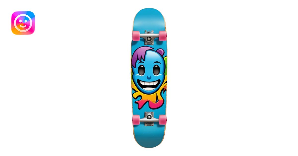 Skateboard deck emoji | AI Emoji Generator