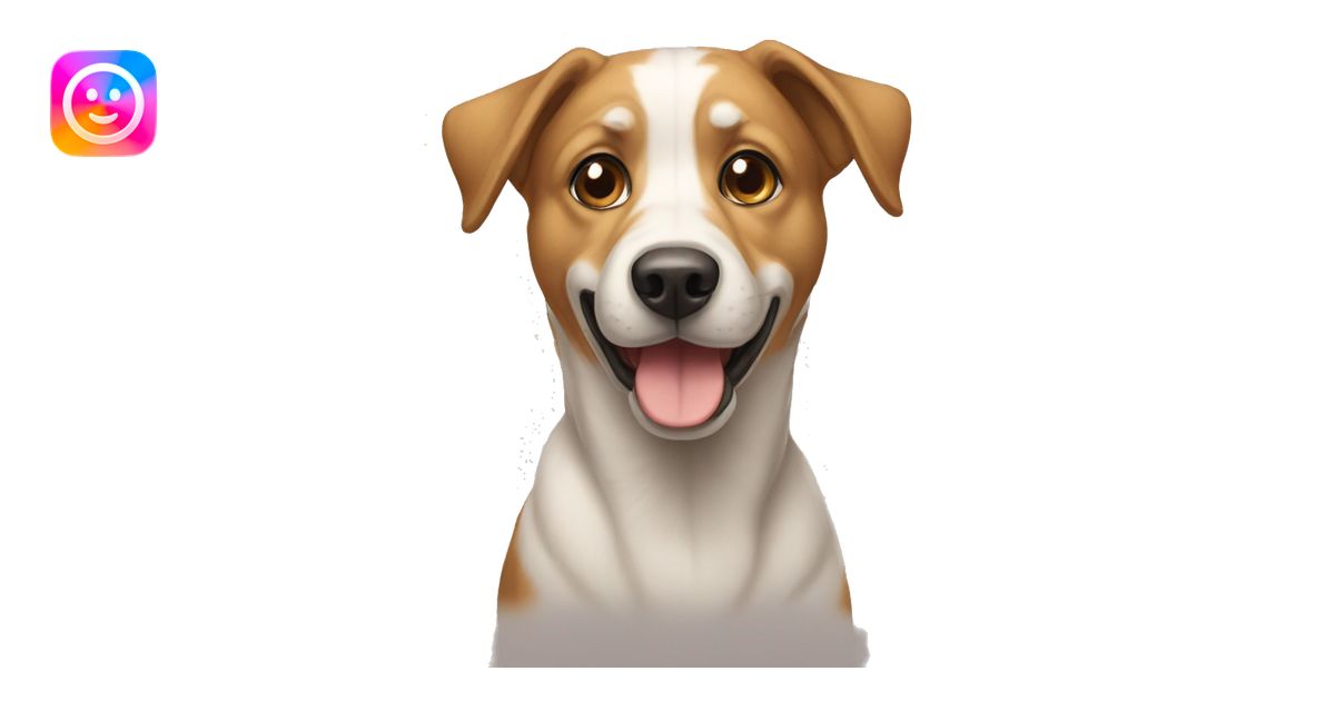 Chien emoji | AI Emoji Generator