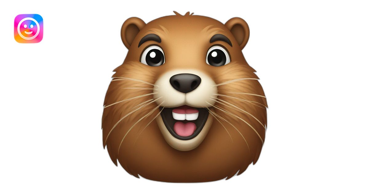 Beaver emoji | AI Emoji Generator