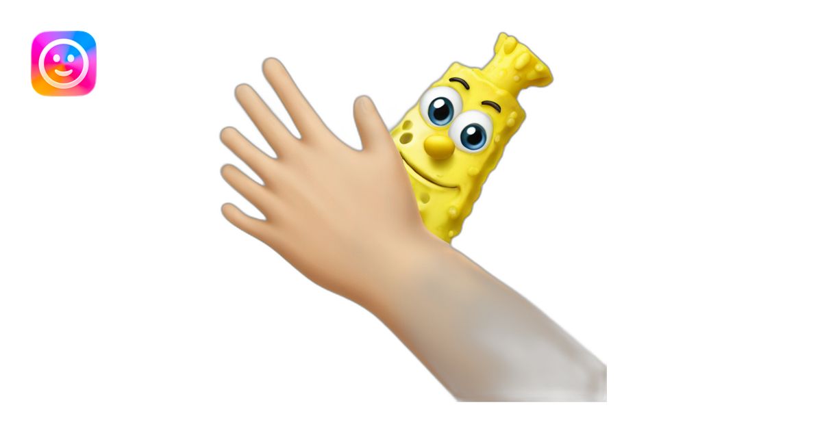 Putin handshake with spongebob emoji | AI Emoji Generator