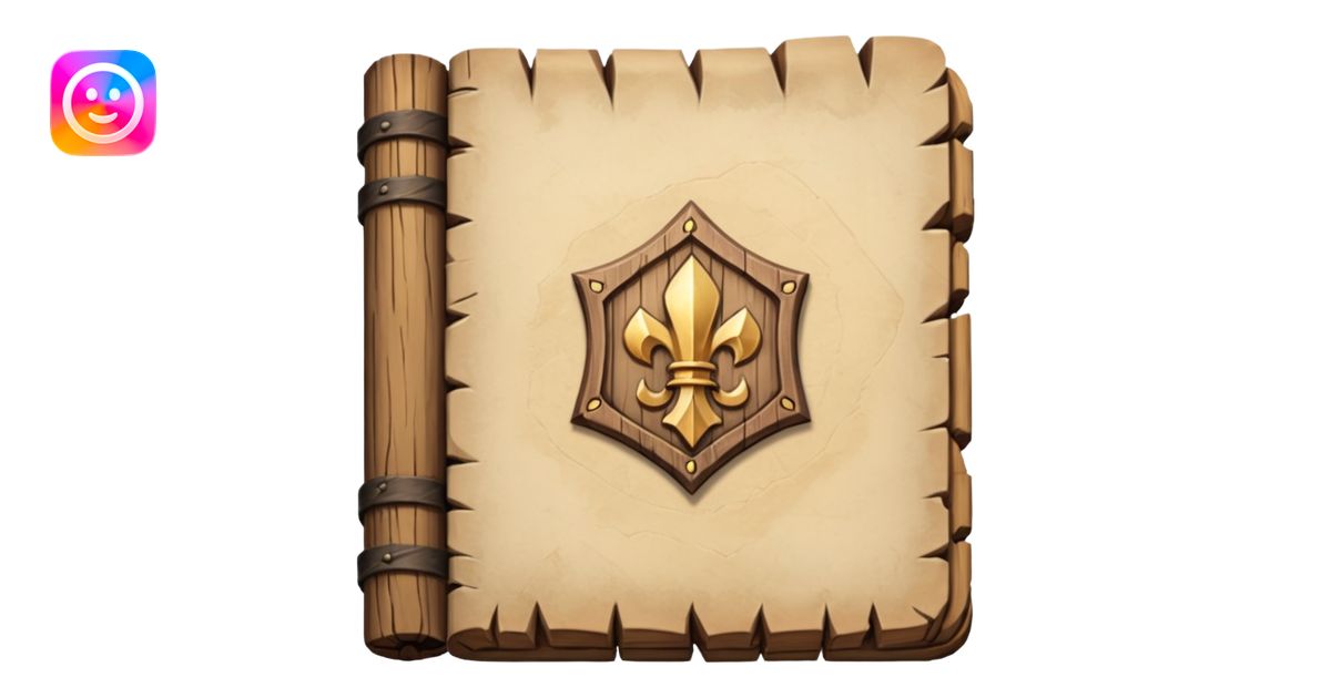 create a dnd style log.png using 48x48 pixels size emoji | AI Emoji ...