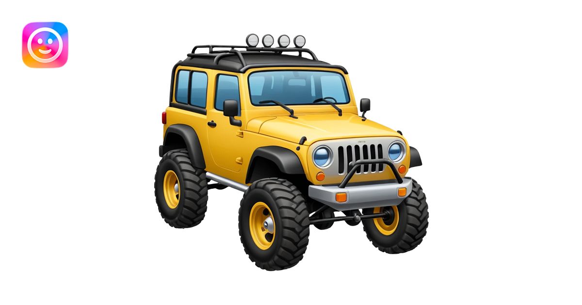 sport type off road side by side emoji | AI Emoji Generator