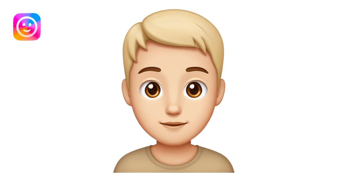 Number 1 as a cute character, personified number emoji | AI Emoji Generator