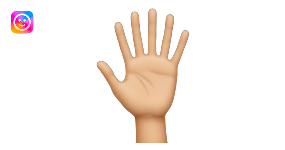 hand emoji | AI Emoji Generator