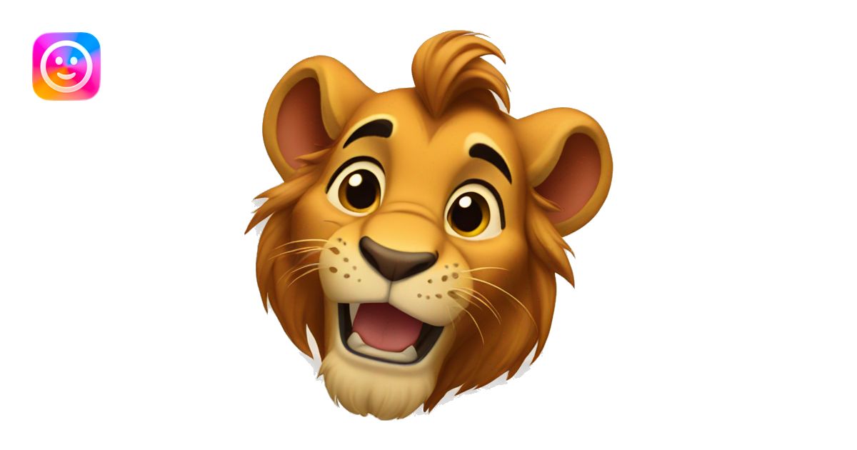 disney simba emoji | AI Emoji Generator