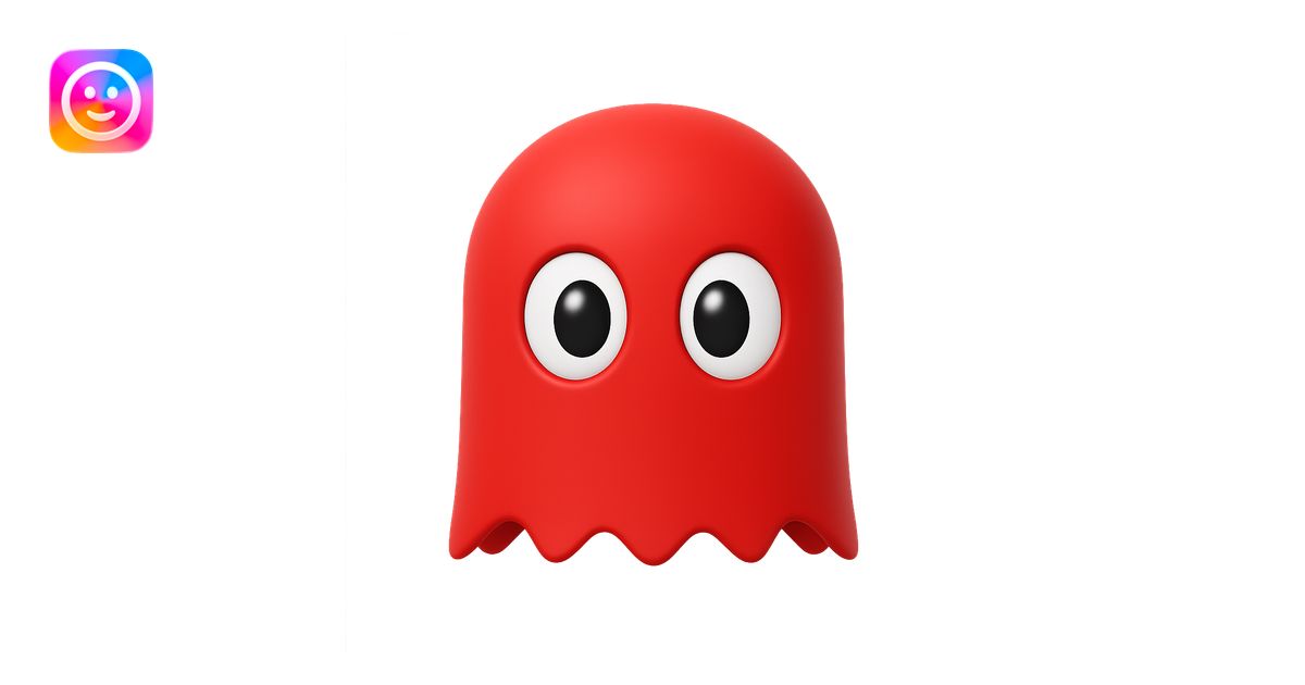 Edit the red Pac-Man ghost by removing its arms and any yellow details ...