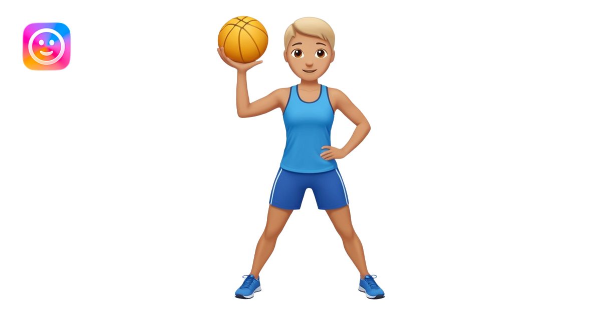 physical education teacher, leading exercises, cheerful emoji | AI ...