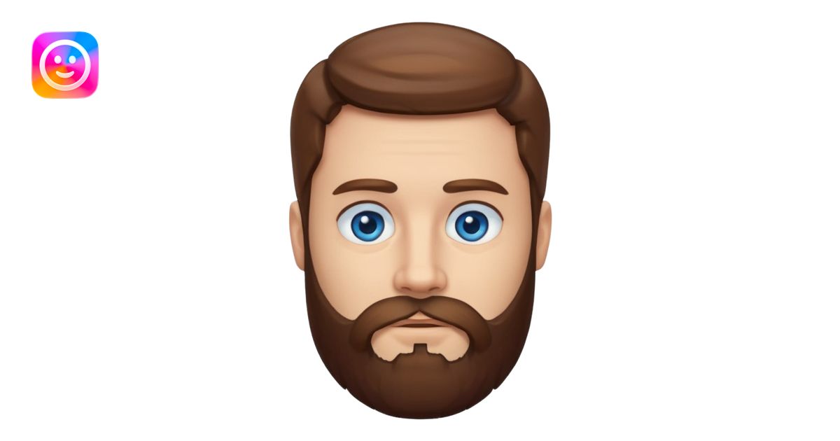 bearded man emoji | AI Emoji Generator