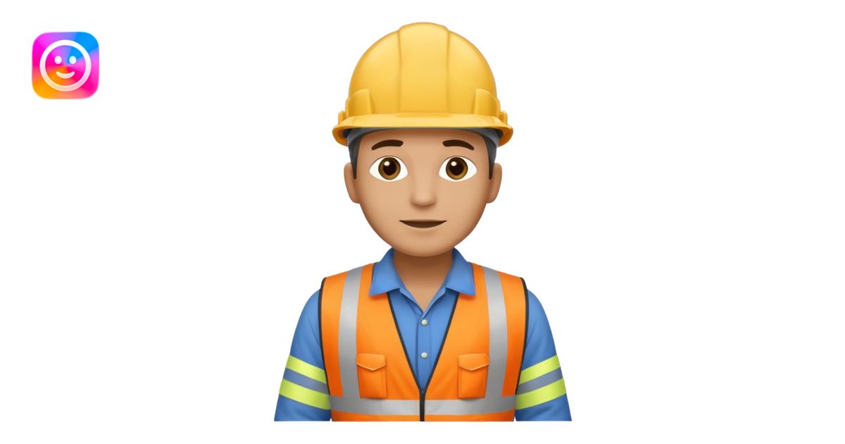 Scaffolder erecting scaffold emoji | AI Emoji Generator