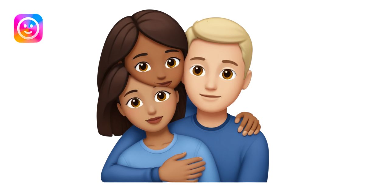Throuple emoji | AI Emoji Generator