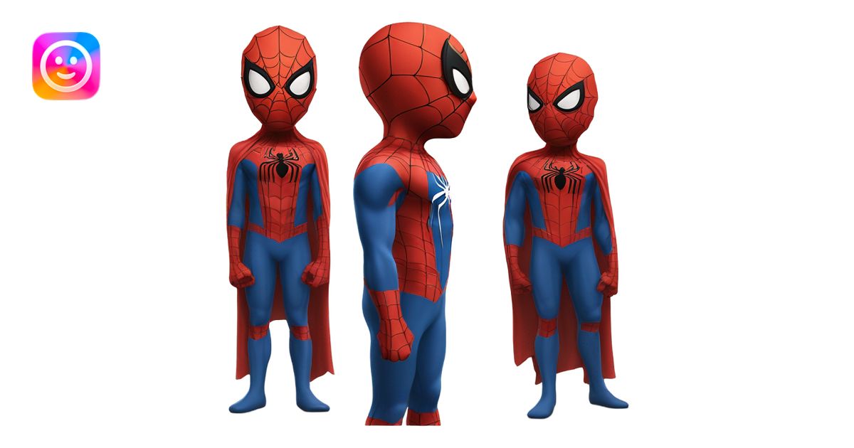 Spider-Man saying, “my real name is finch” emoji | AI Emoji Generator