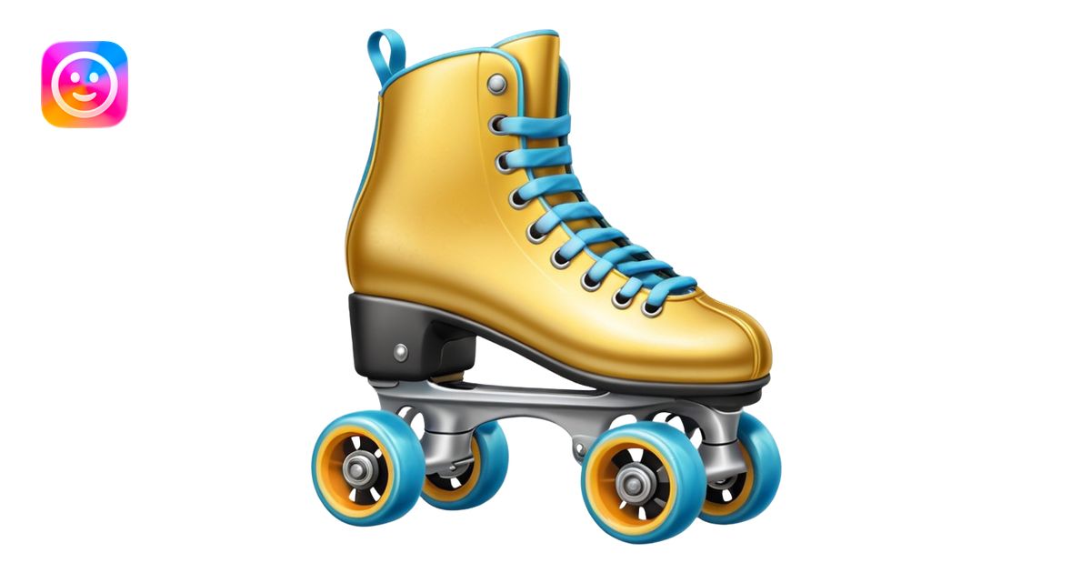 Roller Skate rolling emoji | AI Emoji Generator