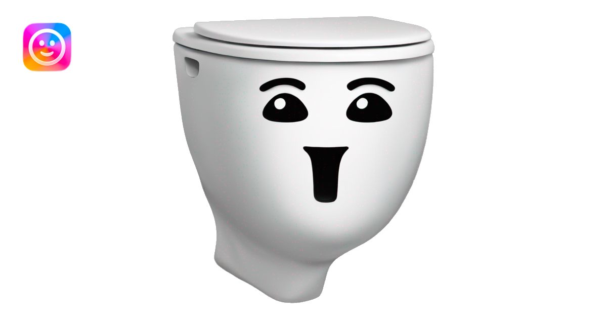 skibidi toilet with an face abov the toilet emoji | AI Emoji Generator
