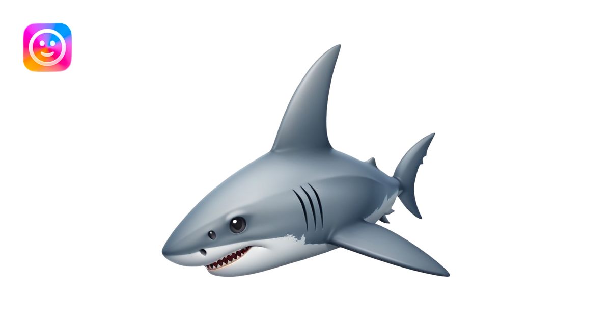 shark fin emoji | AI Emoji Generator
