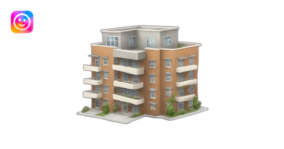 Rent apartment emoji | AI Emoji Generator