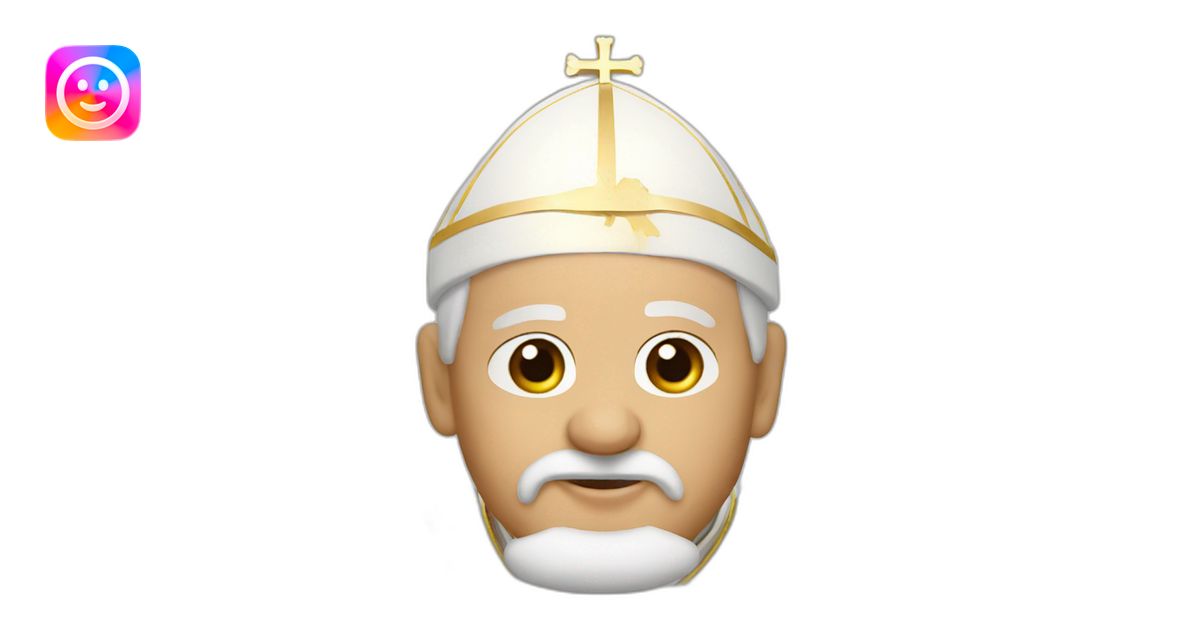 pope emoji | AI Emoji Generator