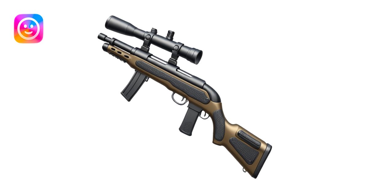 Rifle emoji | AI Emoji Generator