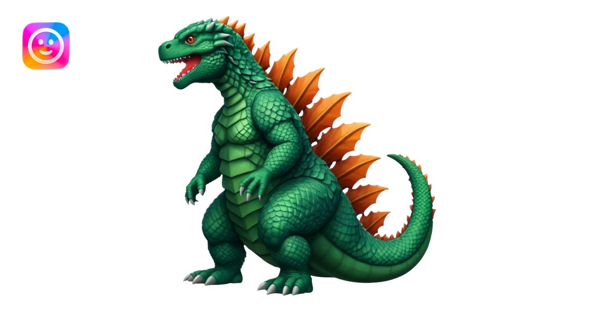 Godzilla emoji | AI Emoji Generator