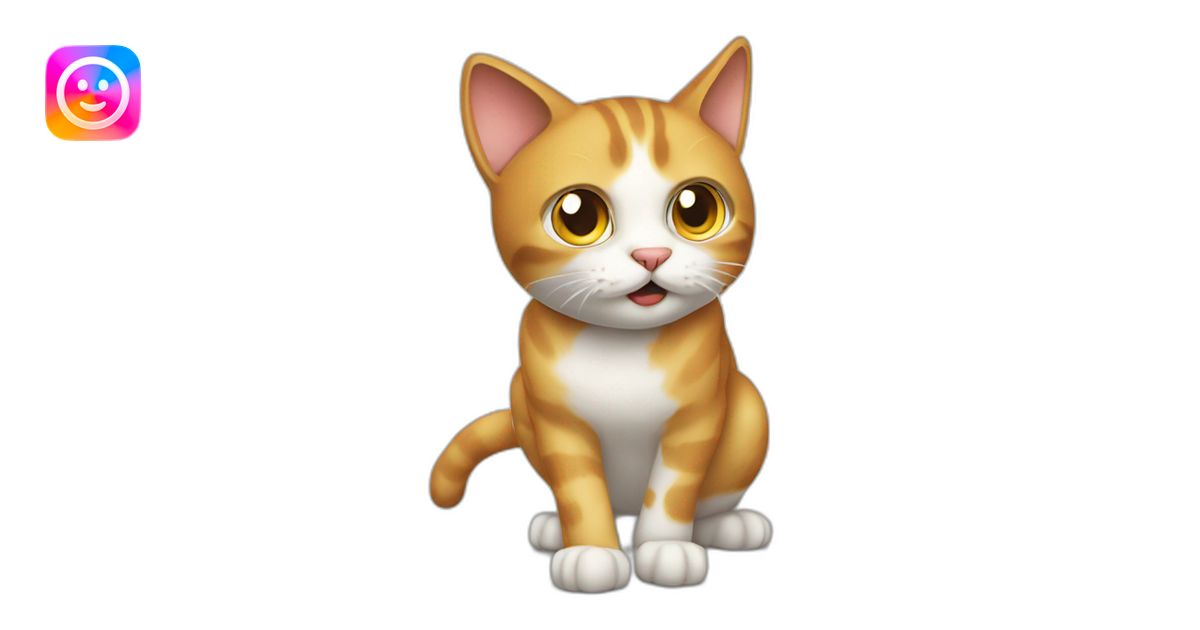 cat stalking its prey emoji | AI Emoji Generator